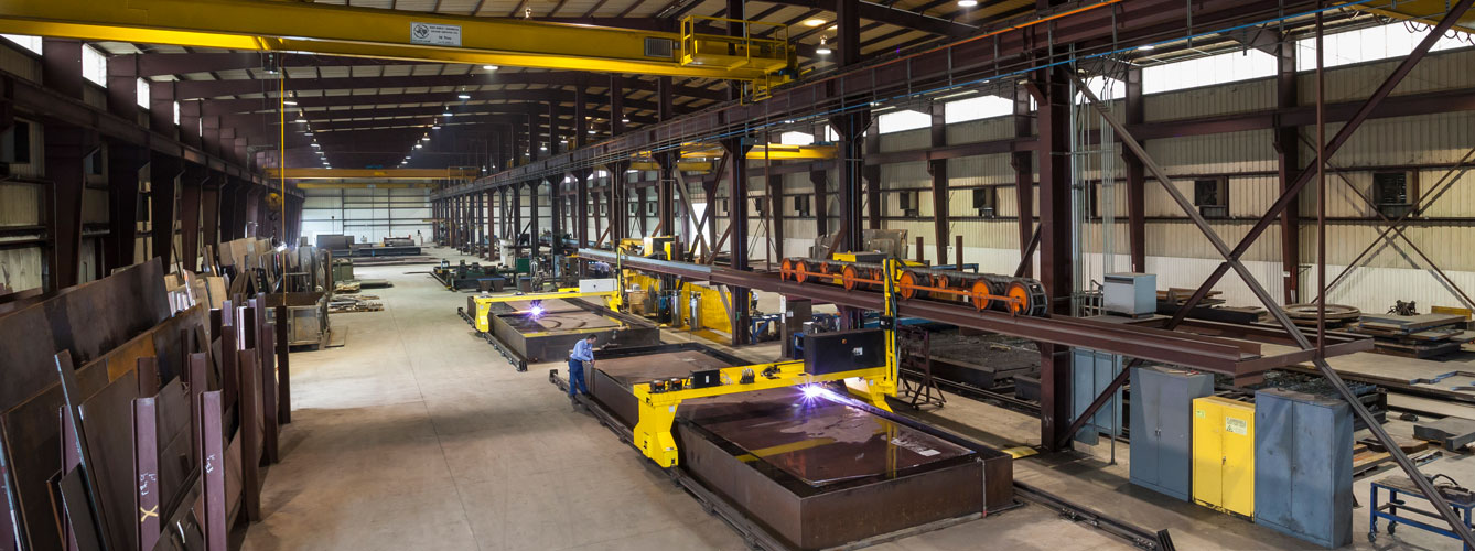 Facility Gallery | Cyclone Steel Burning with a Passion for Excellence